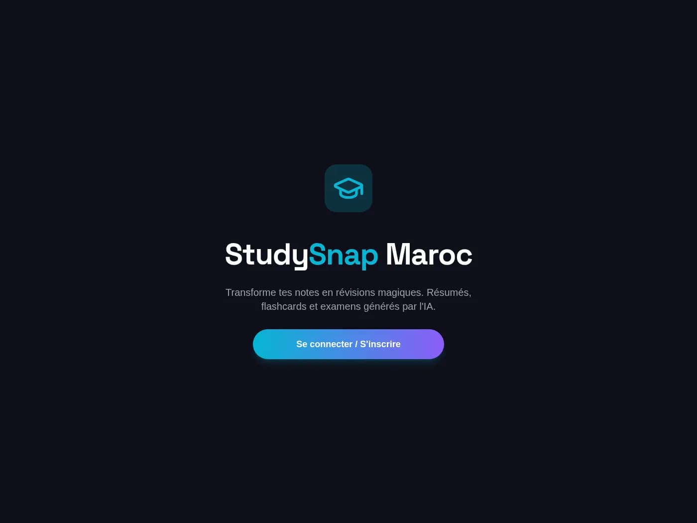 StudySnap Maroc