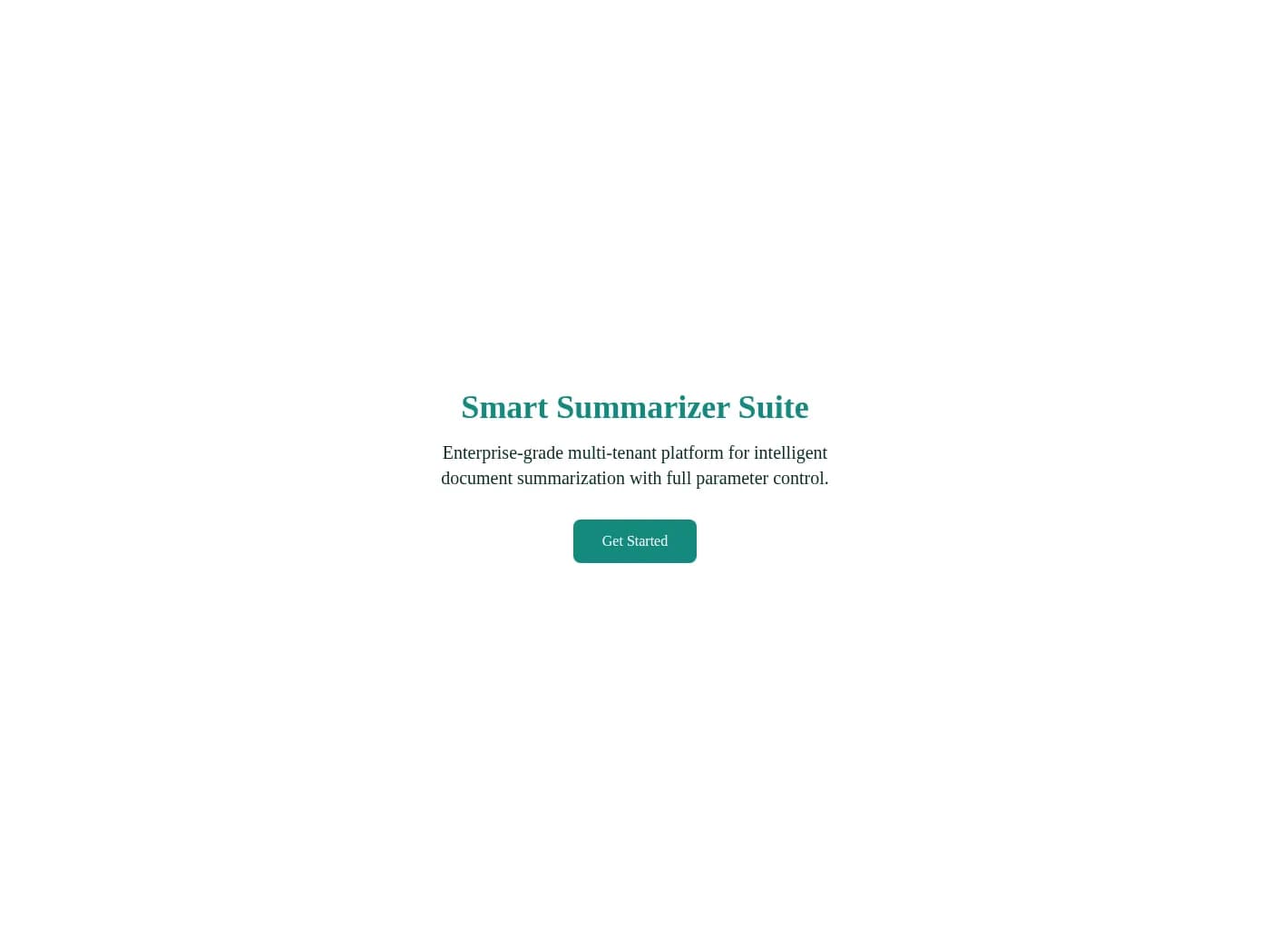 Smart Summarizer Suite