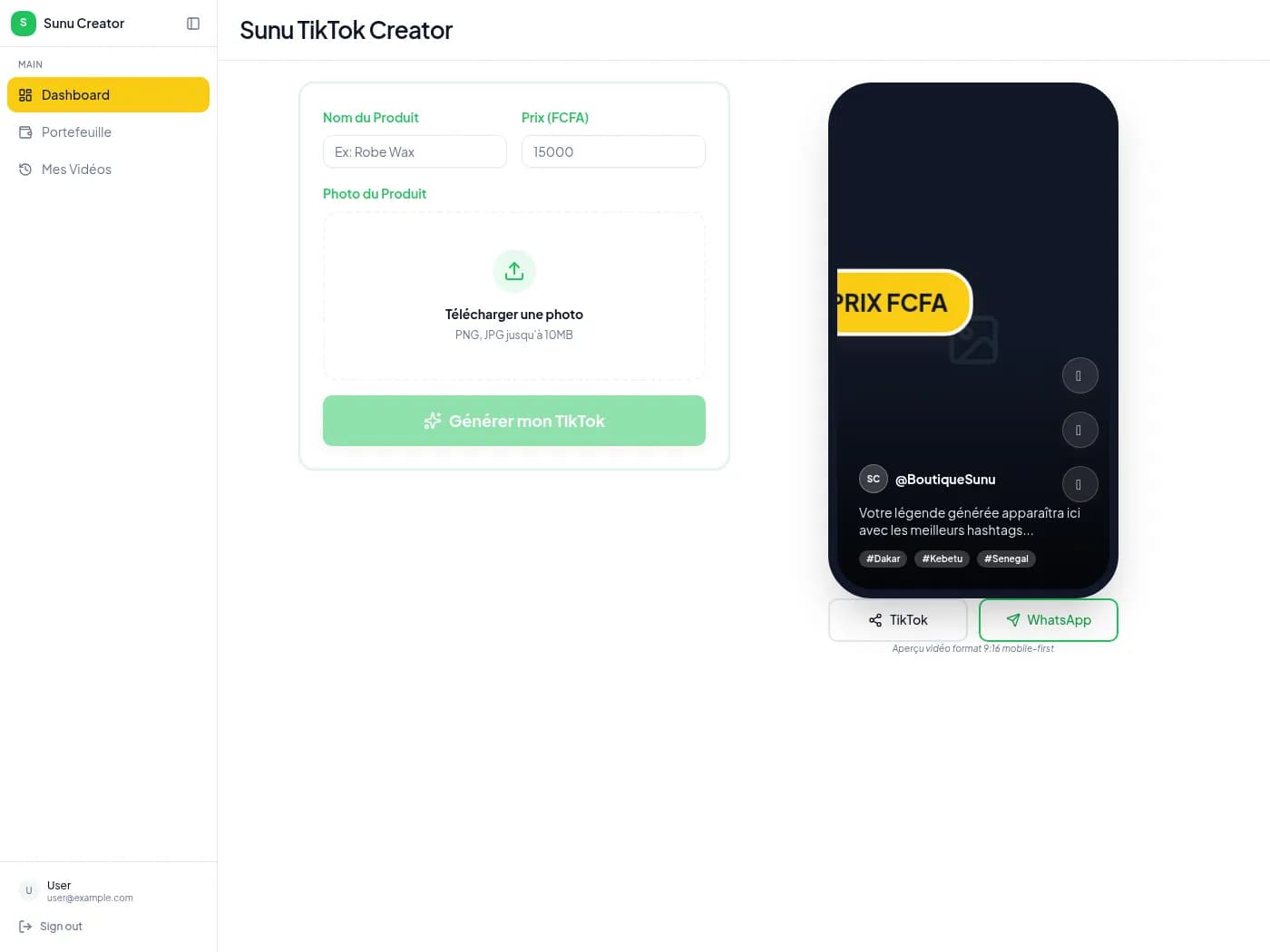 Sunu TikTok Creator
