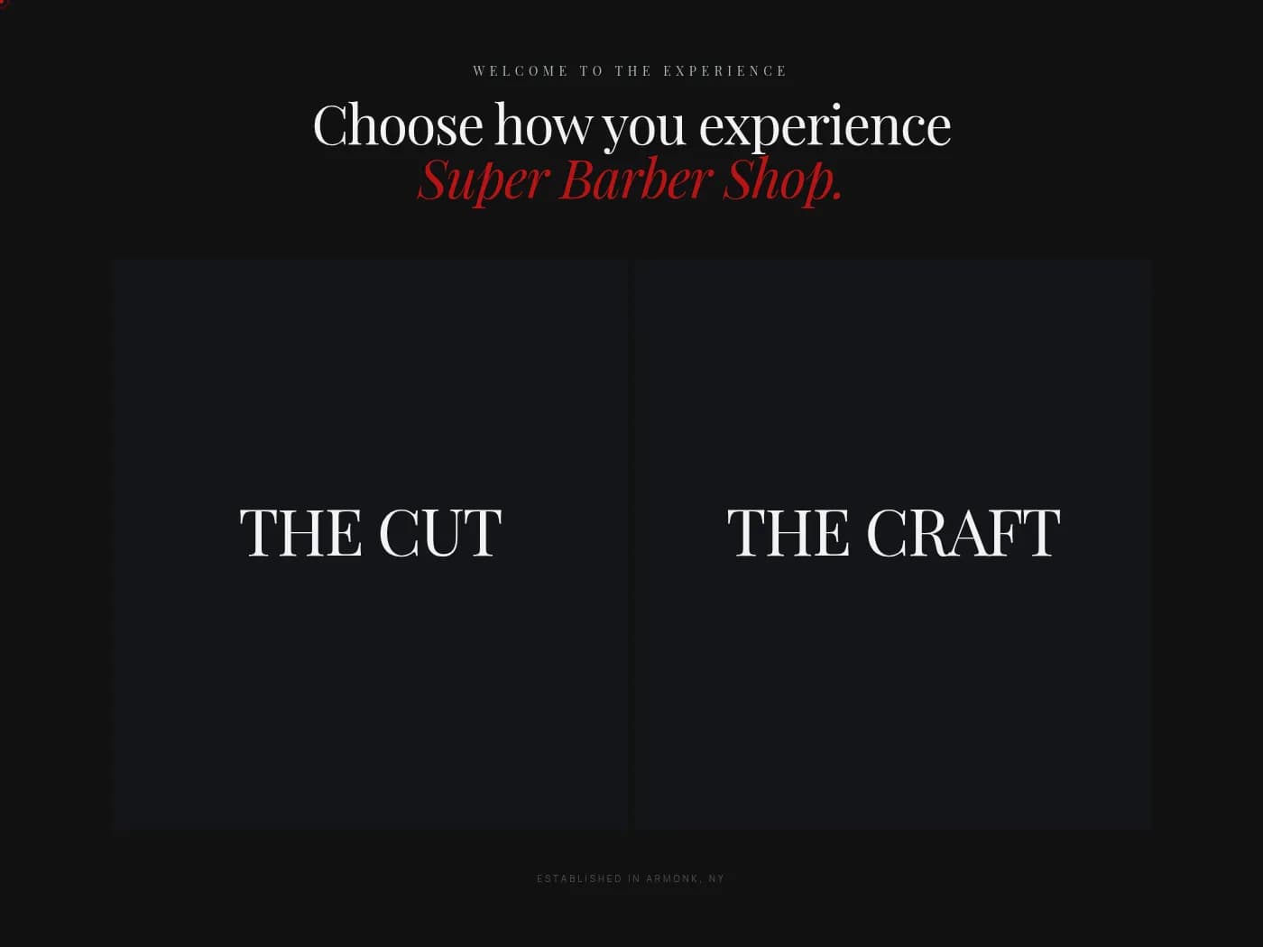 Super Barber Experience