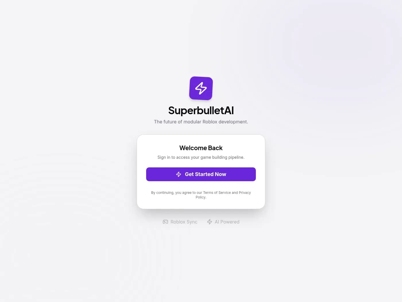 SuperbulletAI Game Builder