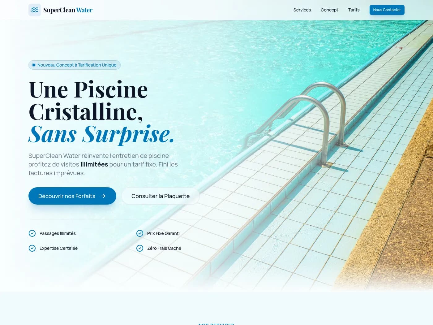 SuperClean Water Landing