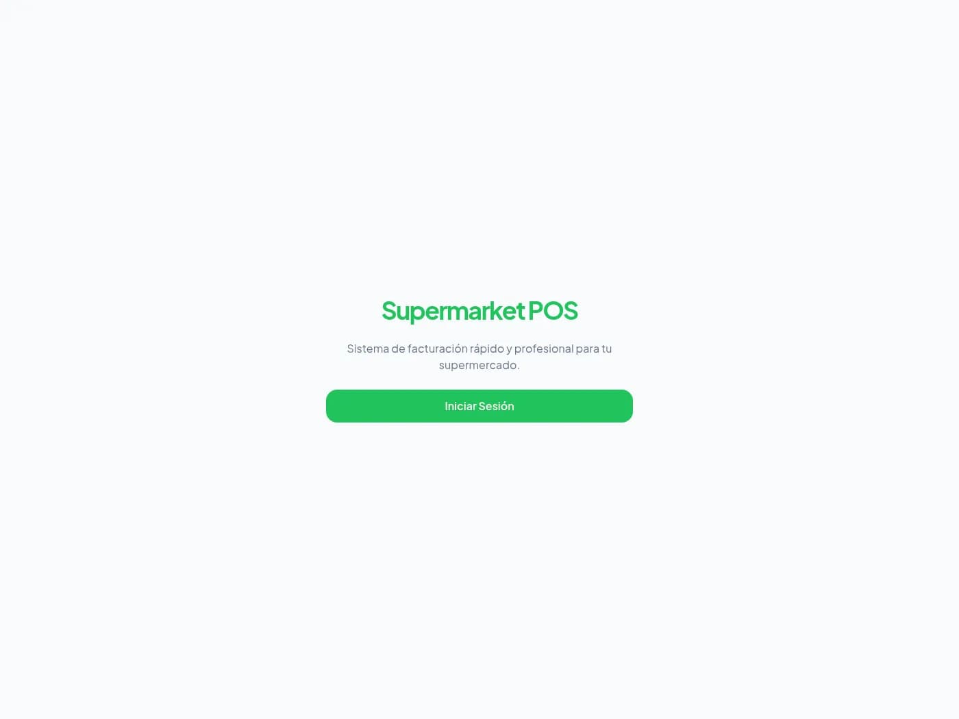 Supermarket Billing App