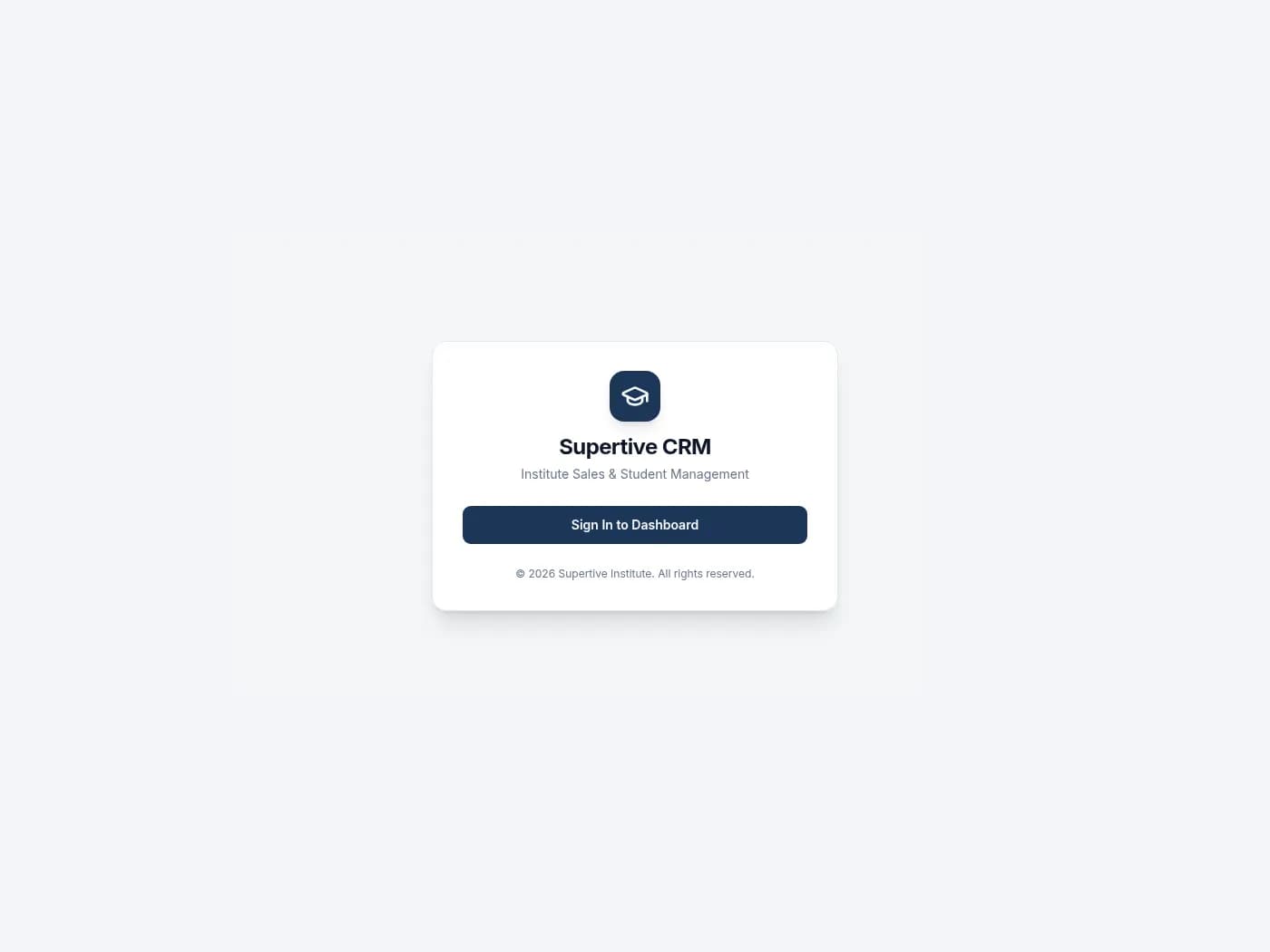 Supertive CRM Suite