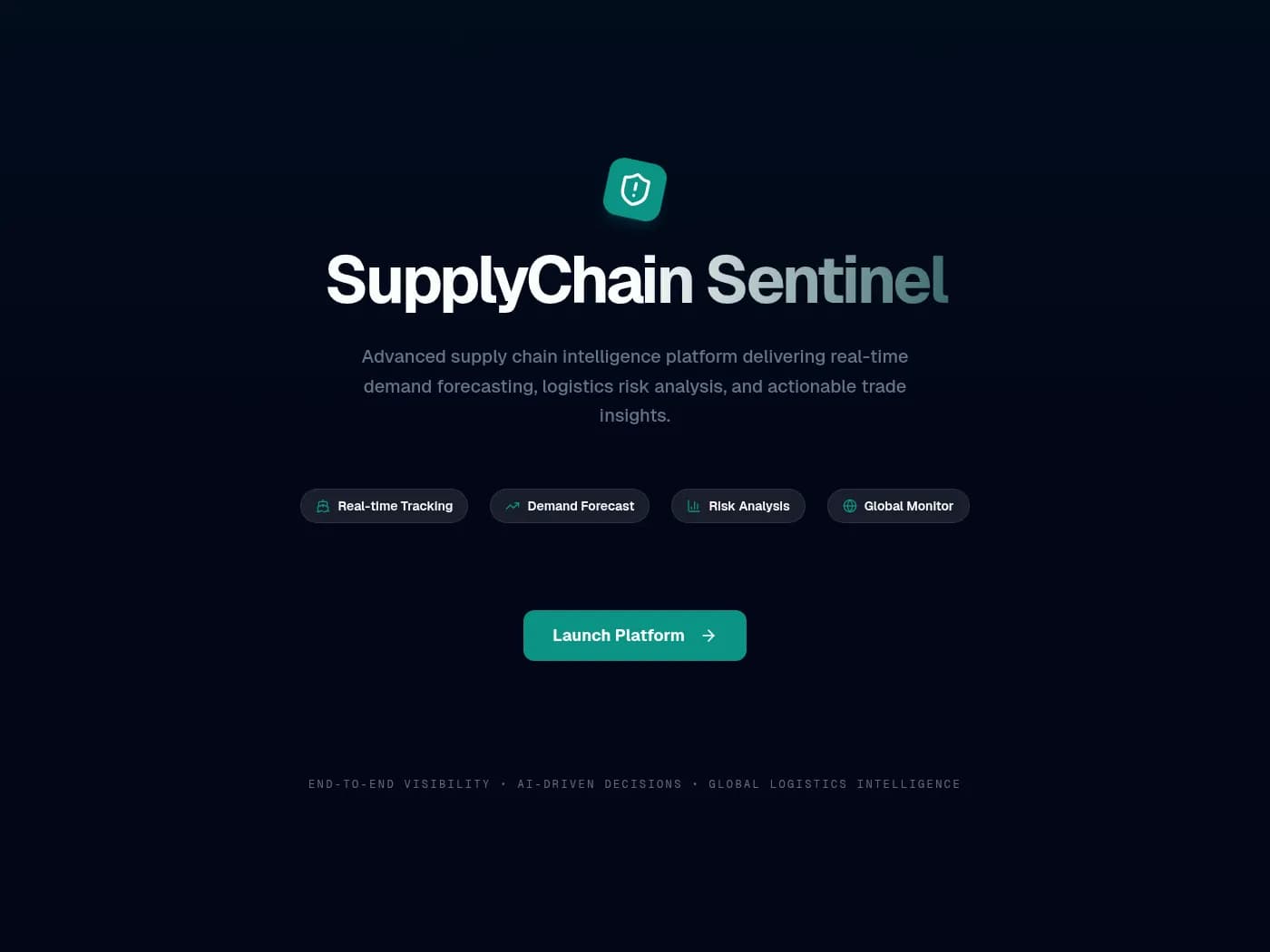 SupplyChain Sentinel