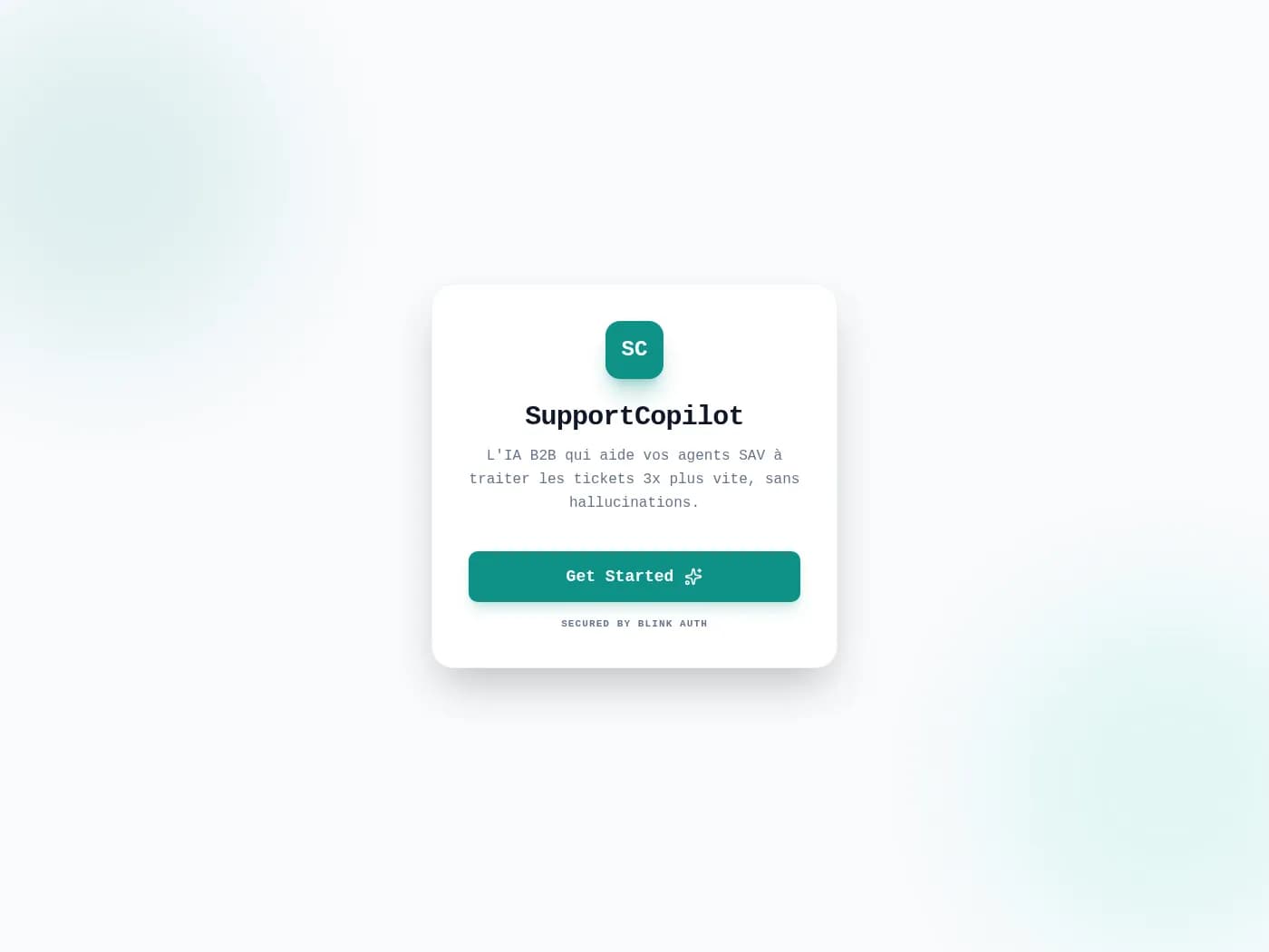 SupportCopilot B2B Assistant