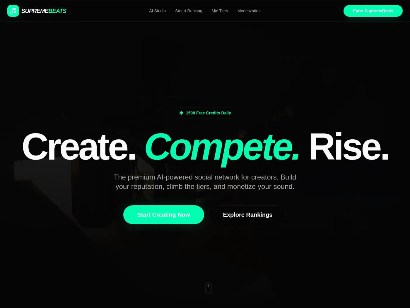 SupremeBeats AI Creator Network