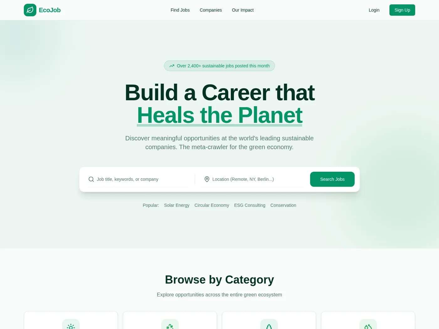 EcoJob MetaCrawler