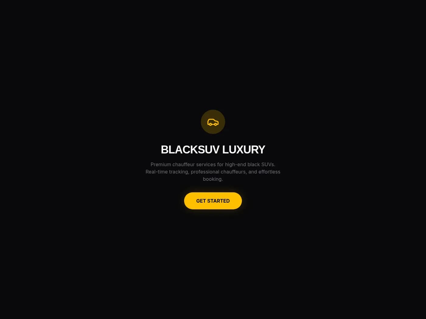 SUV Luxury Reservation App