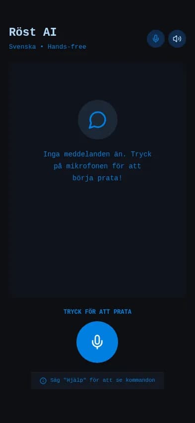 Swedish Voice AI Chat