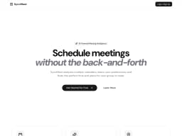 SyncMeet Scheduler