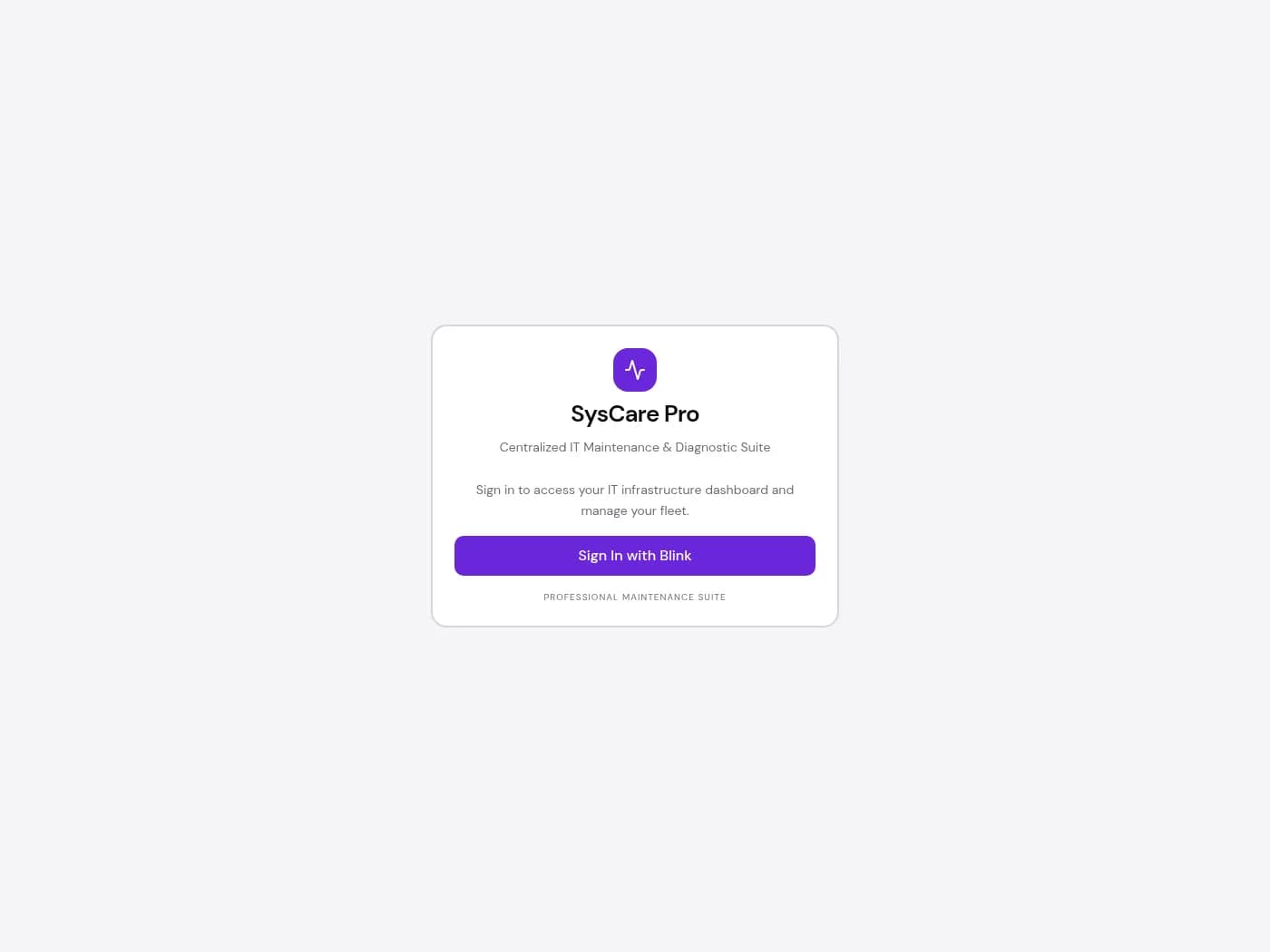 SysCare Pro