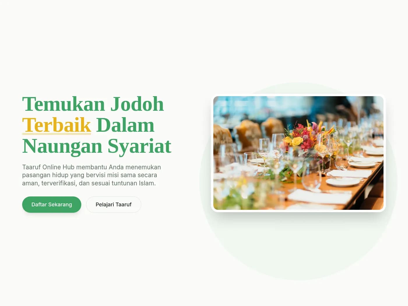 Taaruf Online Hub