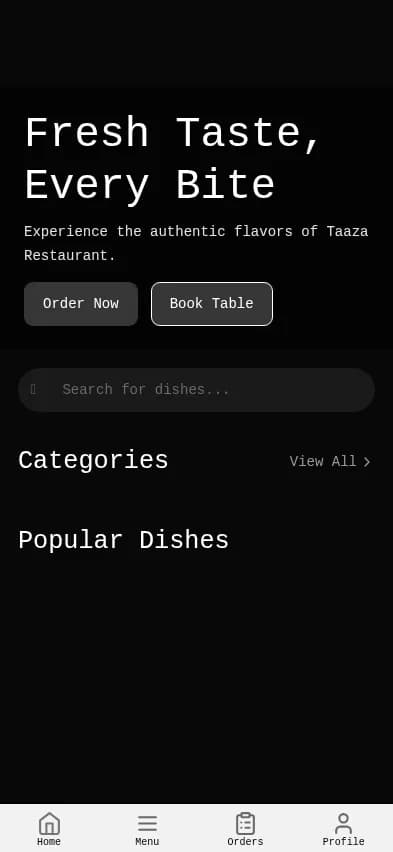 Taaza Restaurant Suite