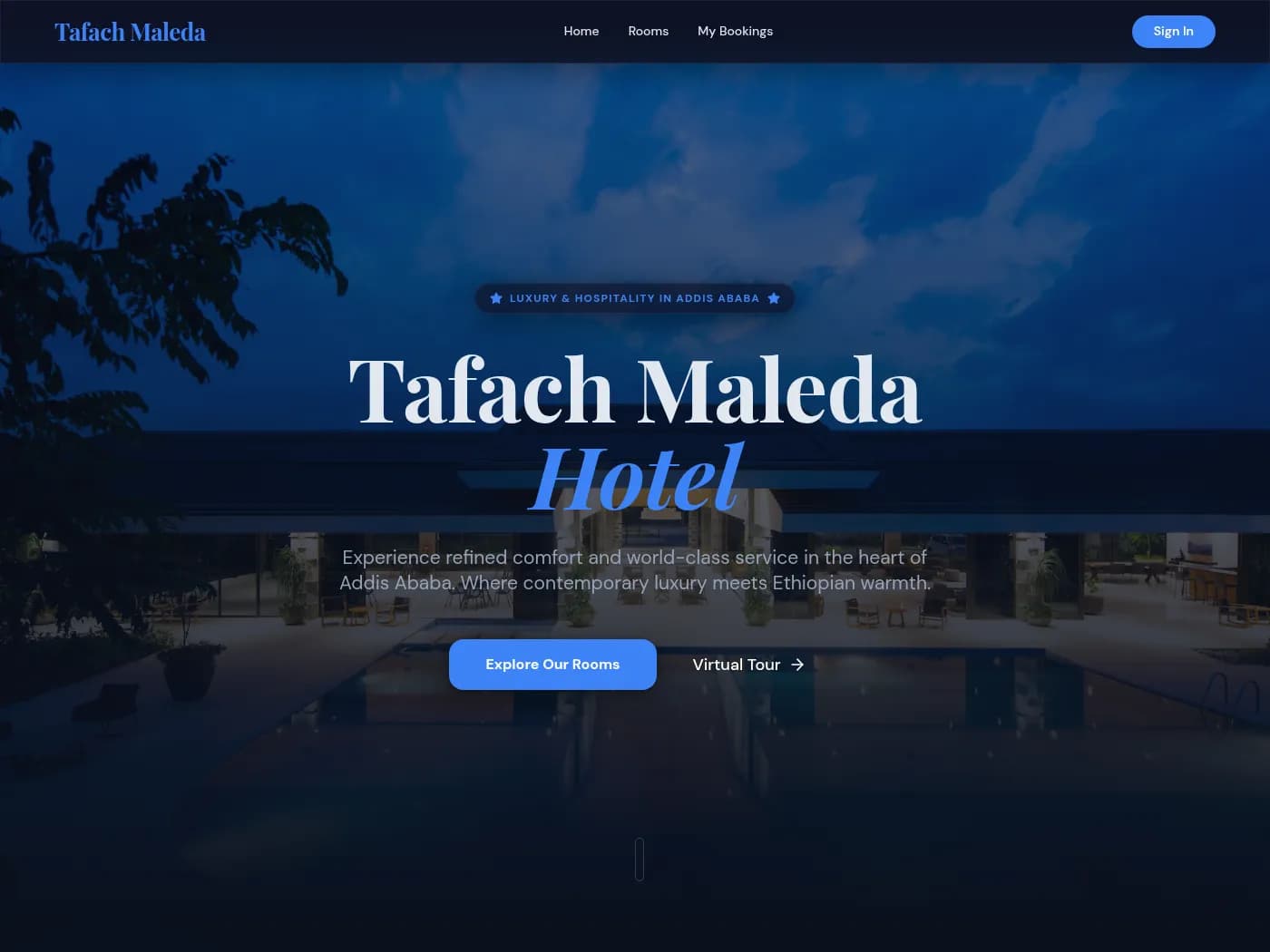 Tafach Maleda Hotel Web