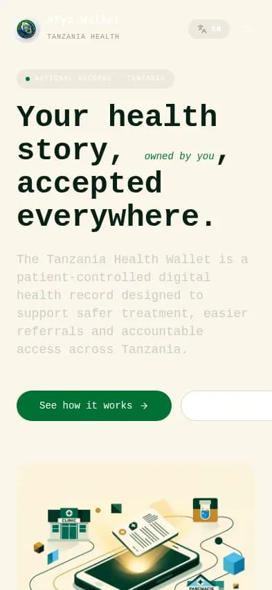 Tanzania Health Mobile Clone