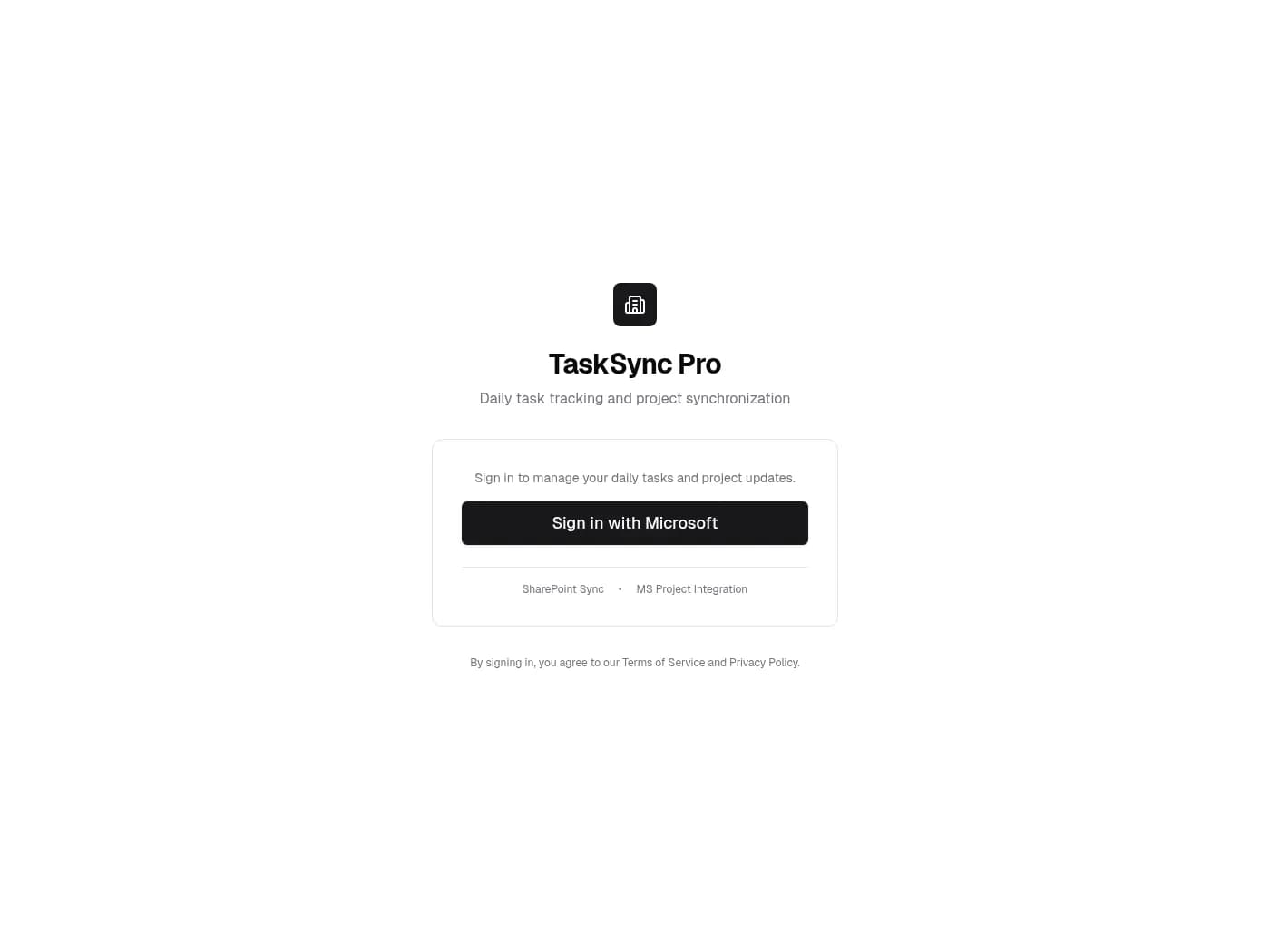 TaskSync Pro