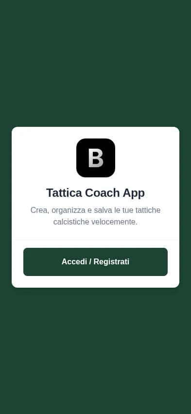 Tattica Coach App