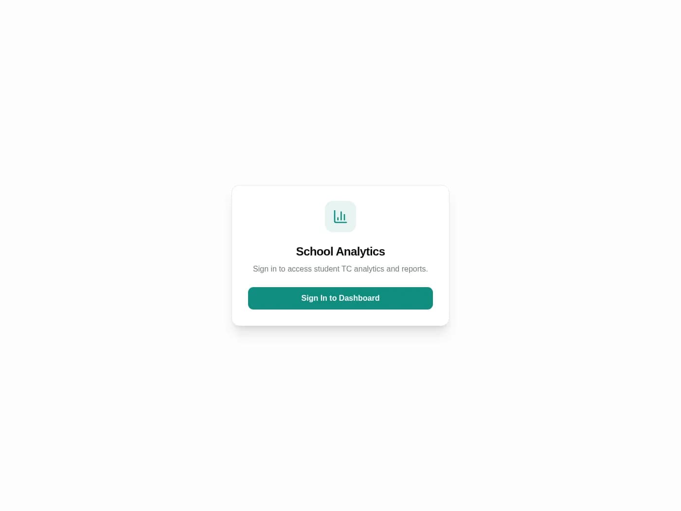 TC Analytics Dashboard