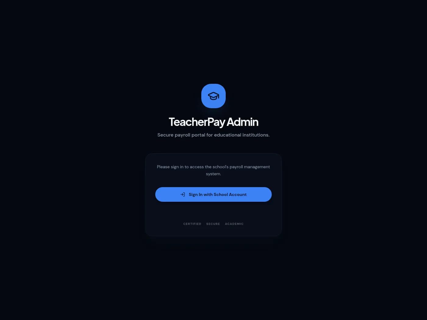 Teacher Salary Slip