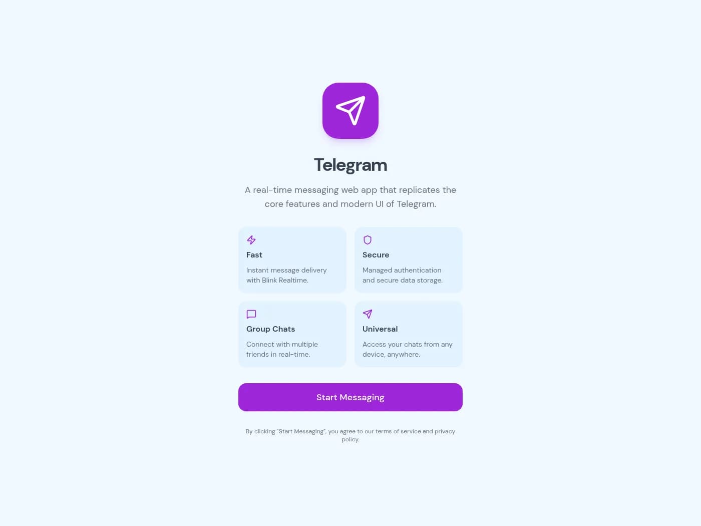 Telegram Clone