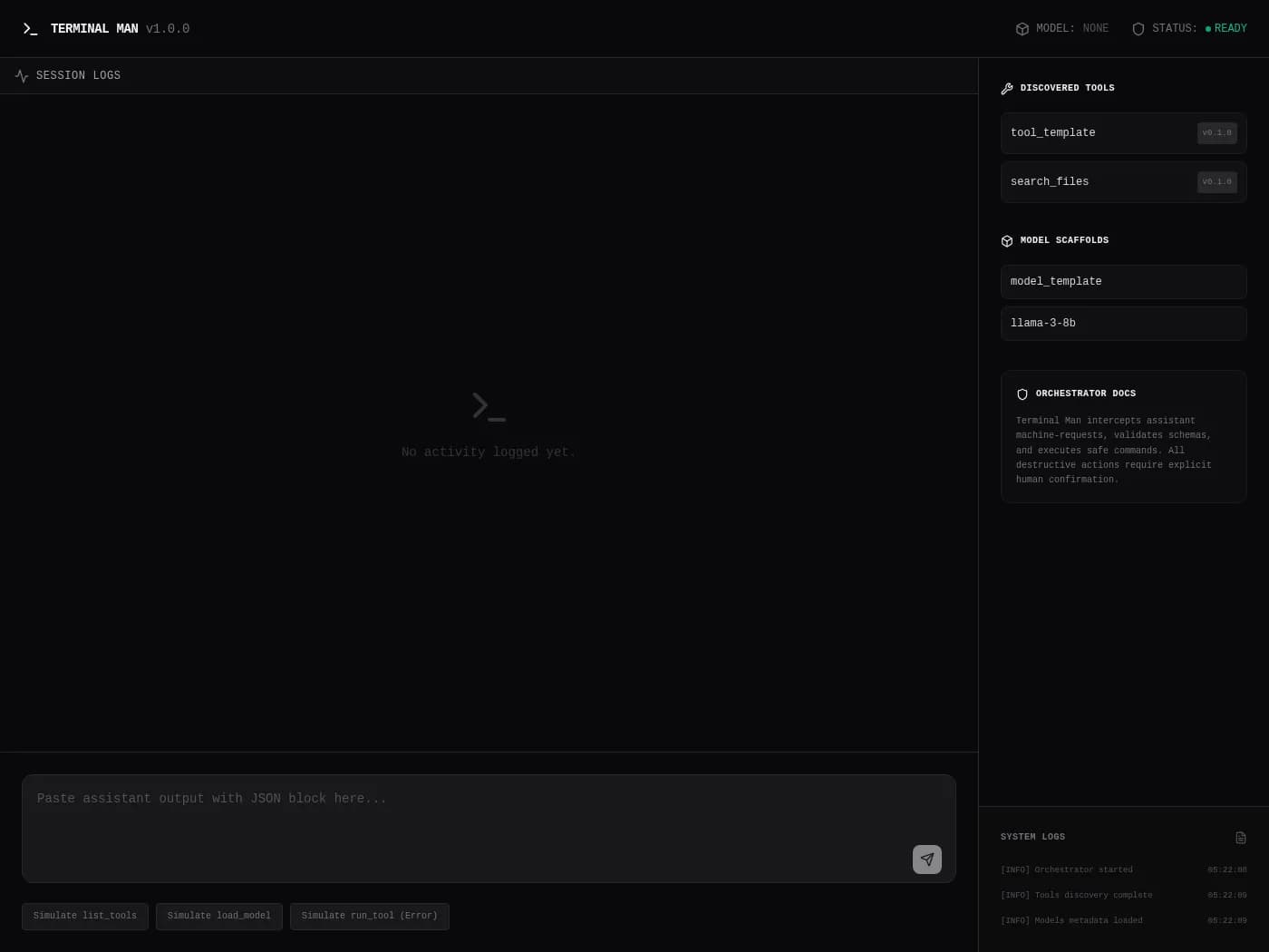 Terminal Man AI Framework