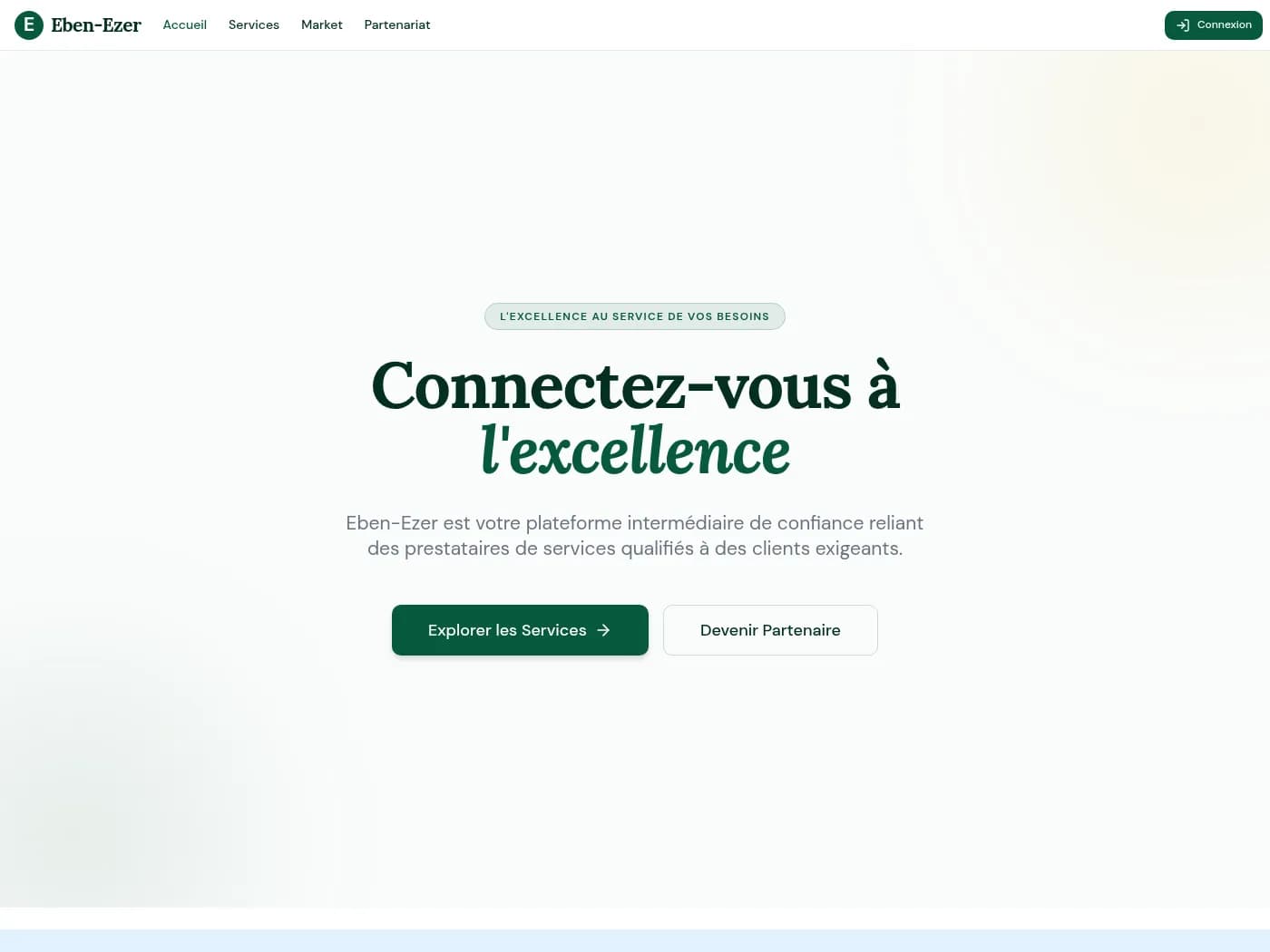 Texte Site Builder