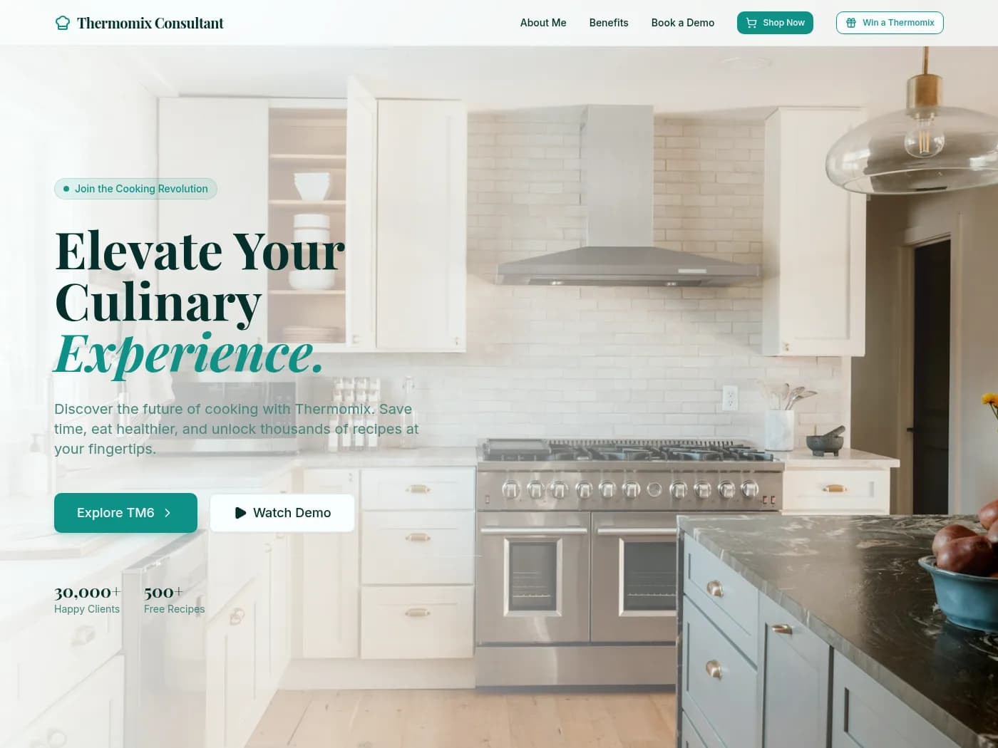 Thermomix Consultant Page