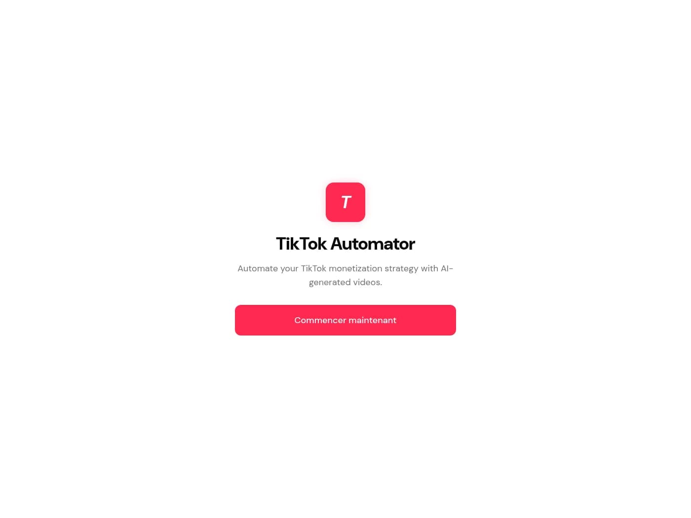 TikTok Video Automator
