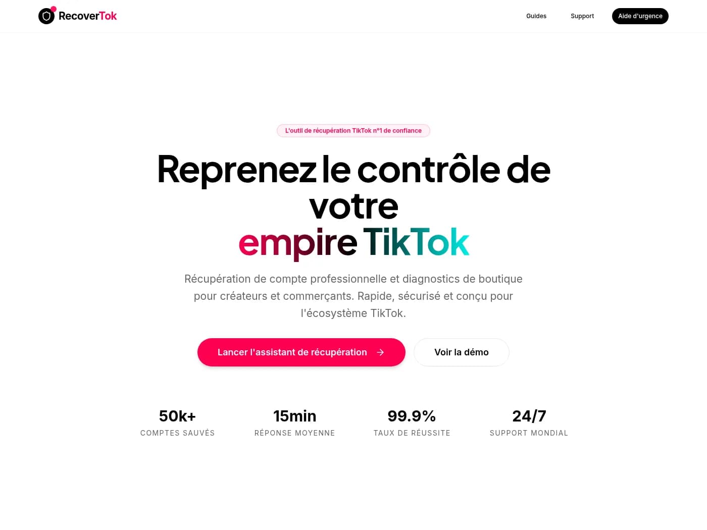 TikTokShop Recovery Tool