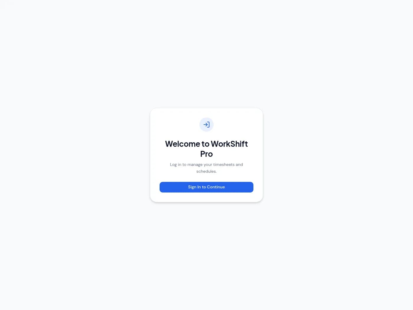 WorkShift Timesheet Pro