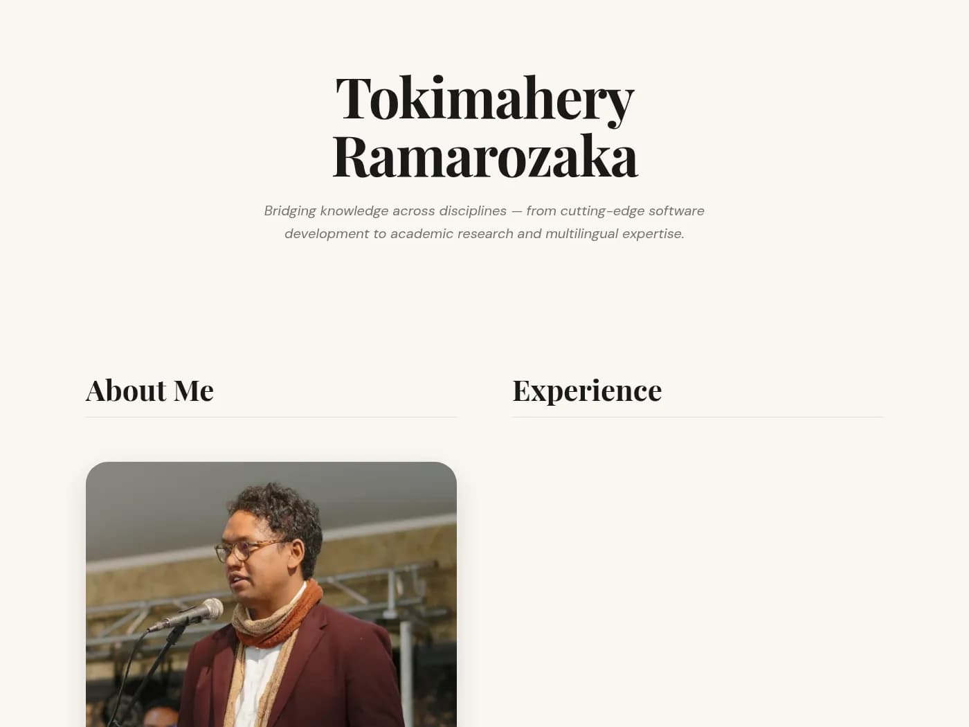 Tokimahery Vitrine Web