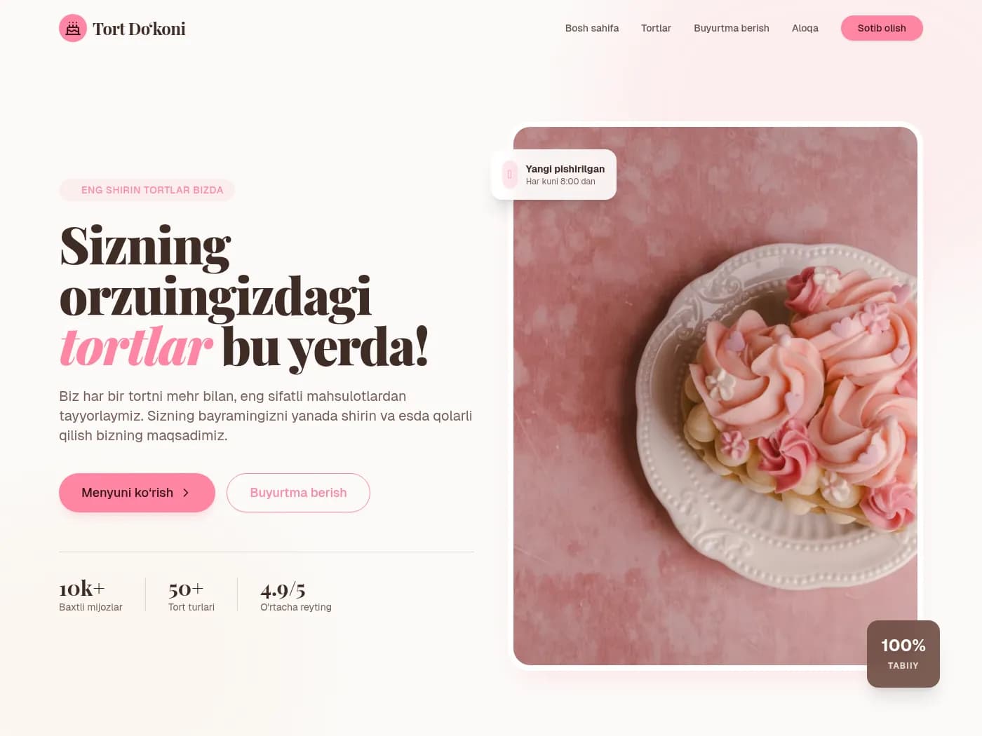 Tort Do‘koni Web
