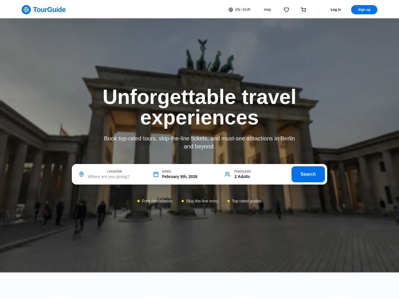 TourGuide Clone