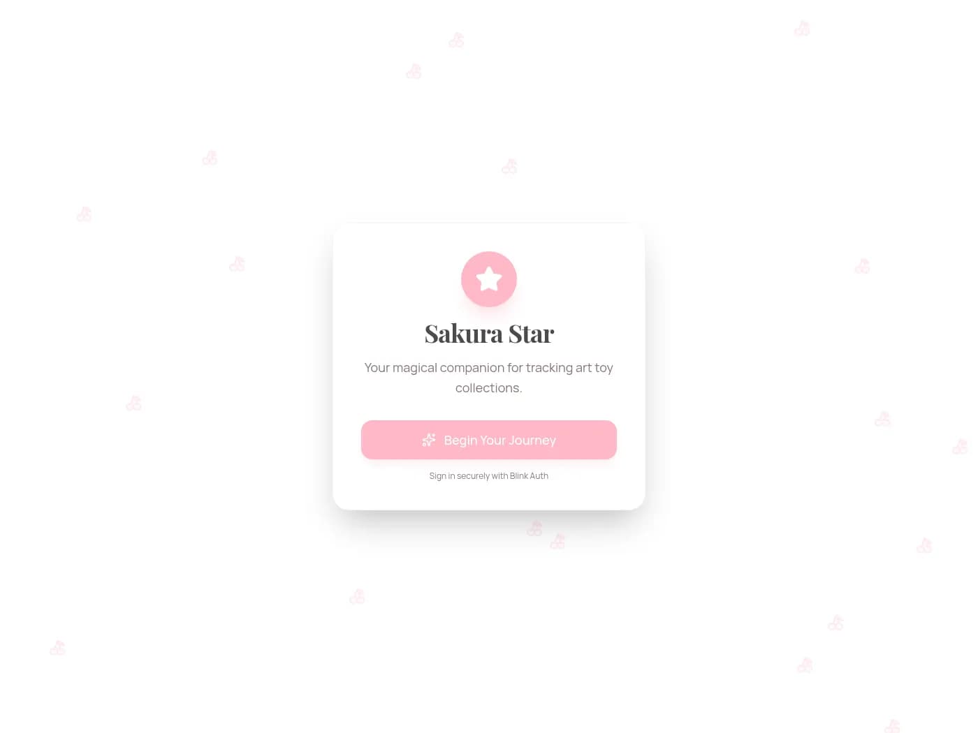 Sakura Star Toy Tracker