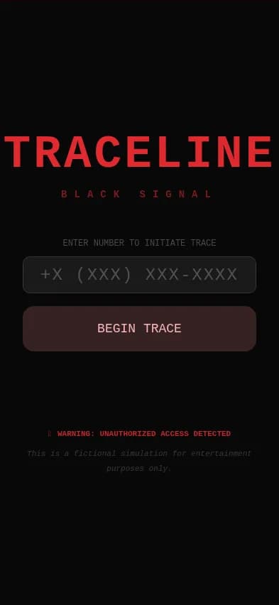 TraceLine: Black Signal