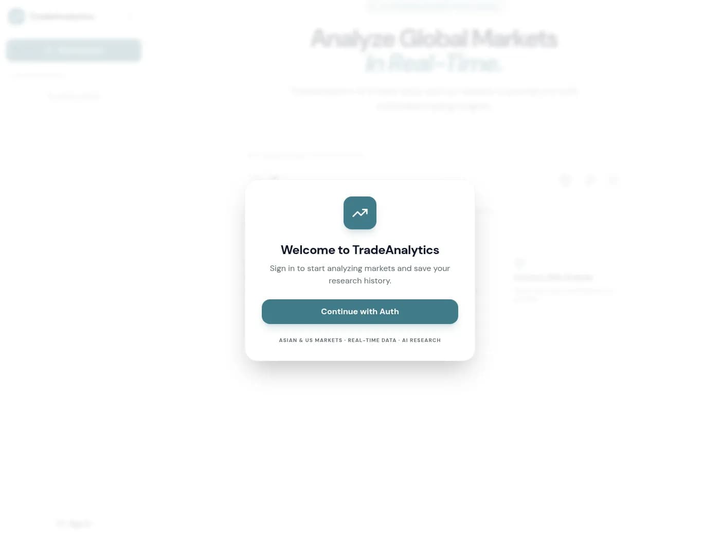 TradeAnalytics AI