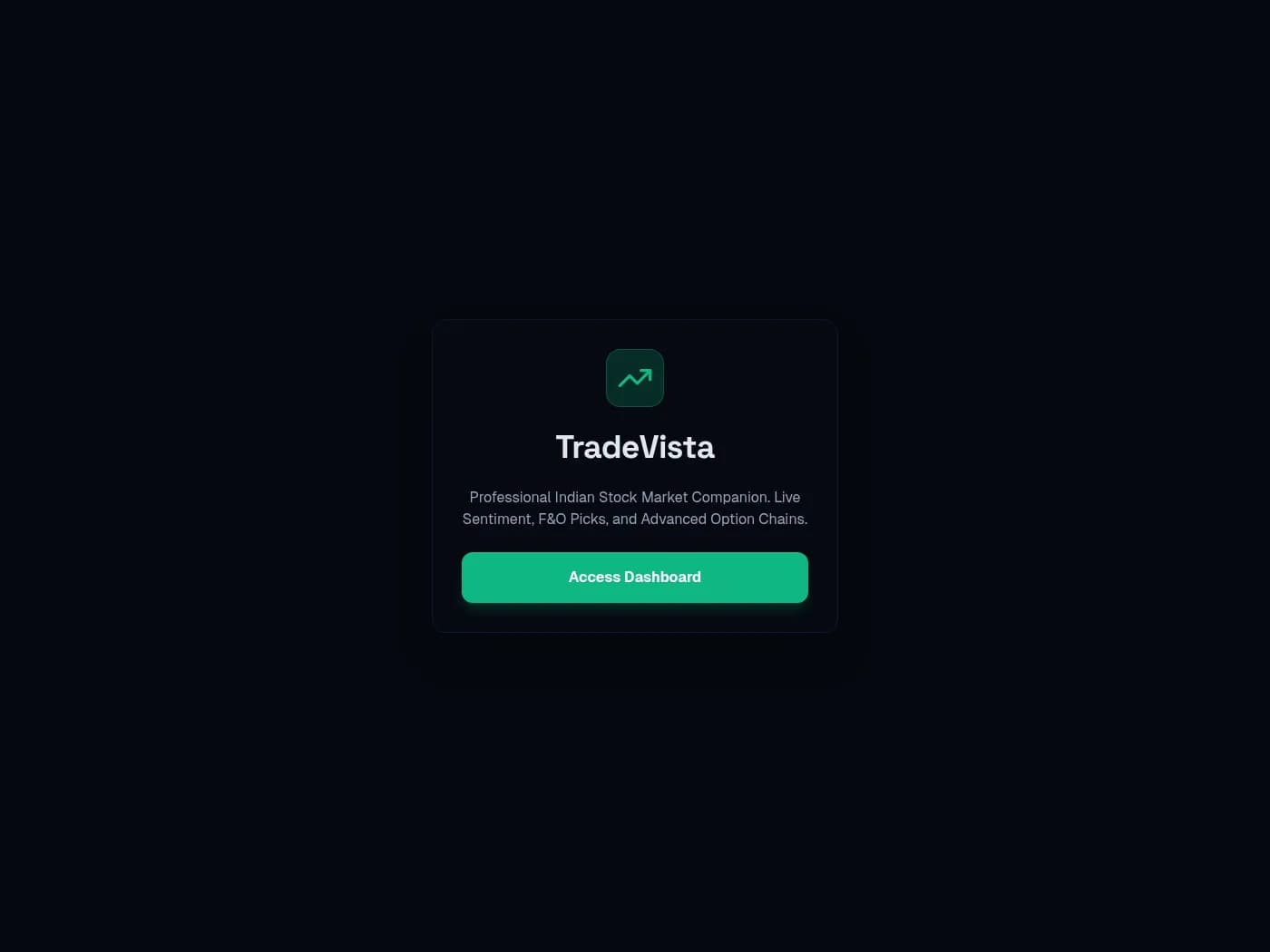 TradeVista Dashboard