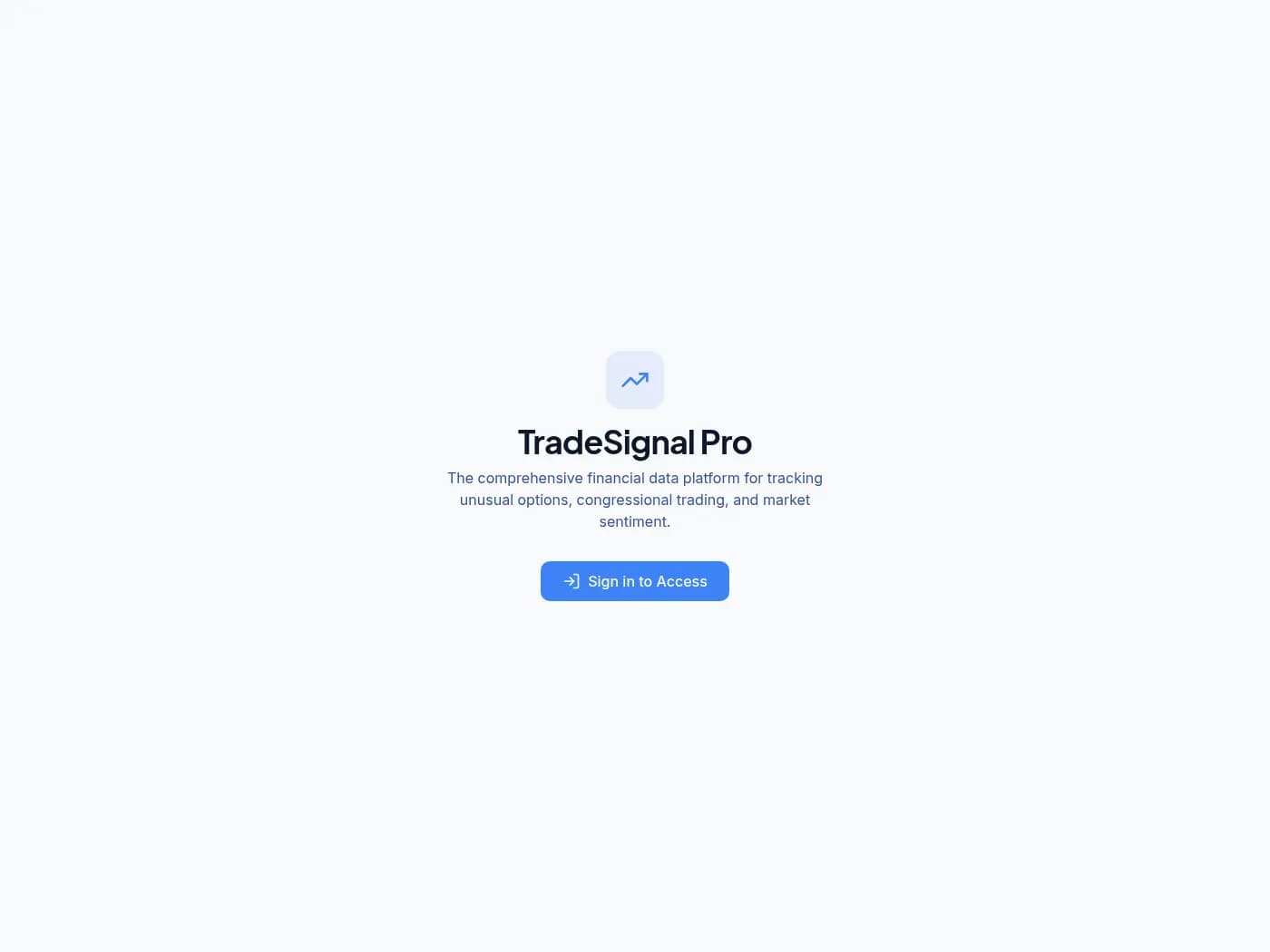 TradeSignal Pro
