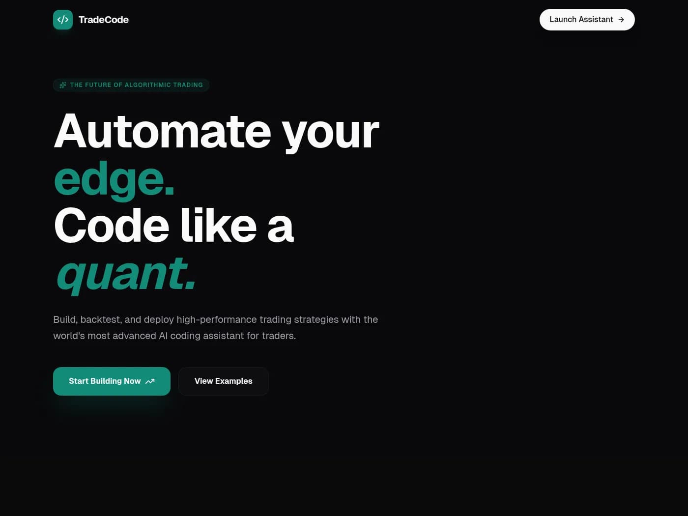 TradeCode Assistant