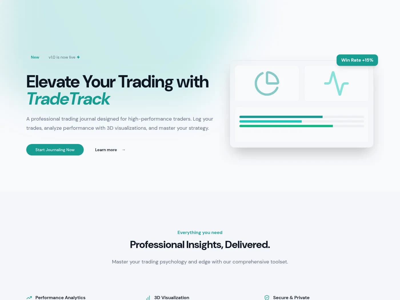 TradeTrack Dashboard