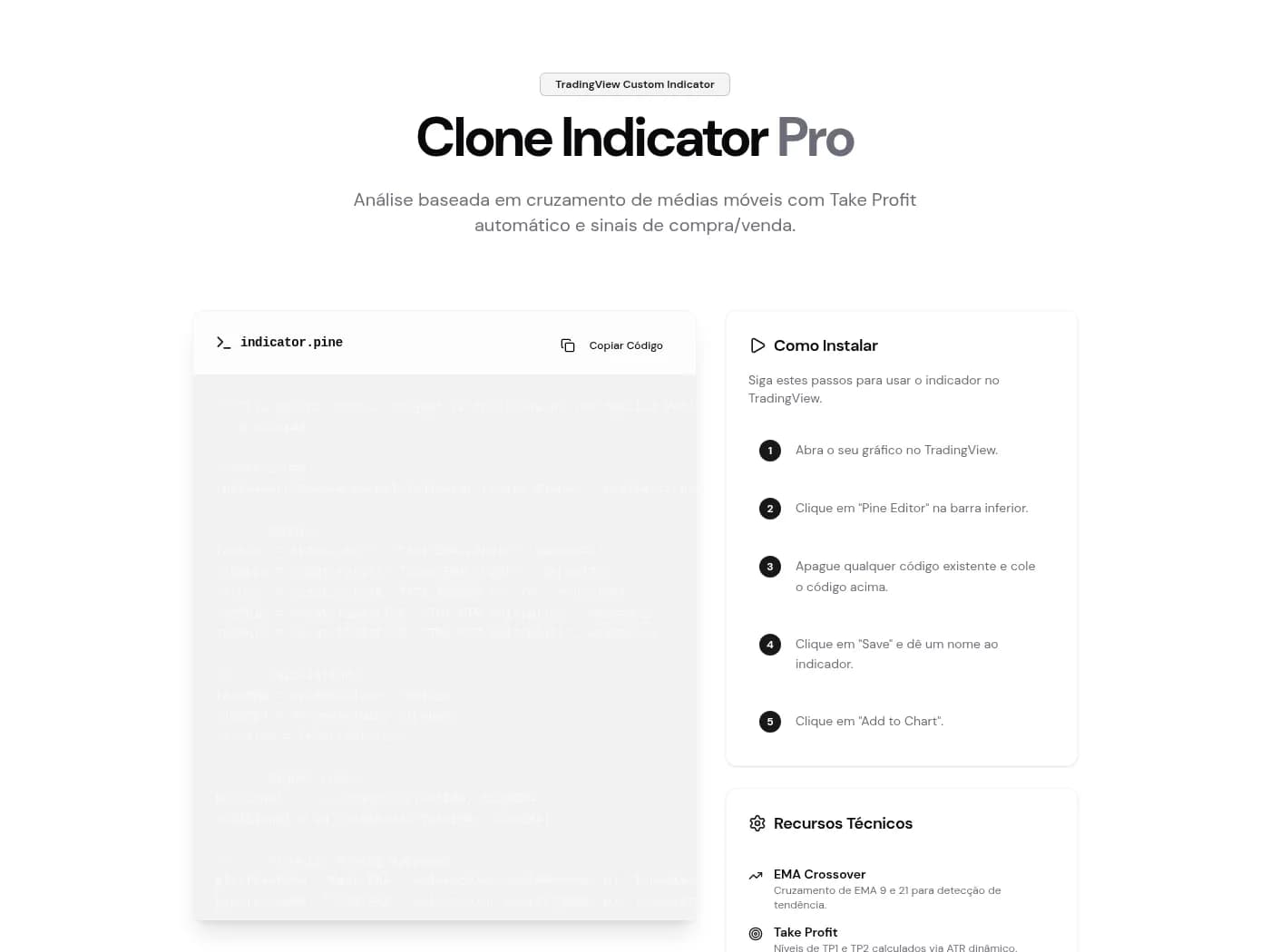 TradingView Clone Indicator