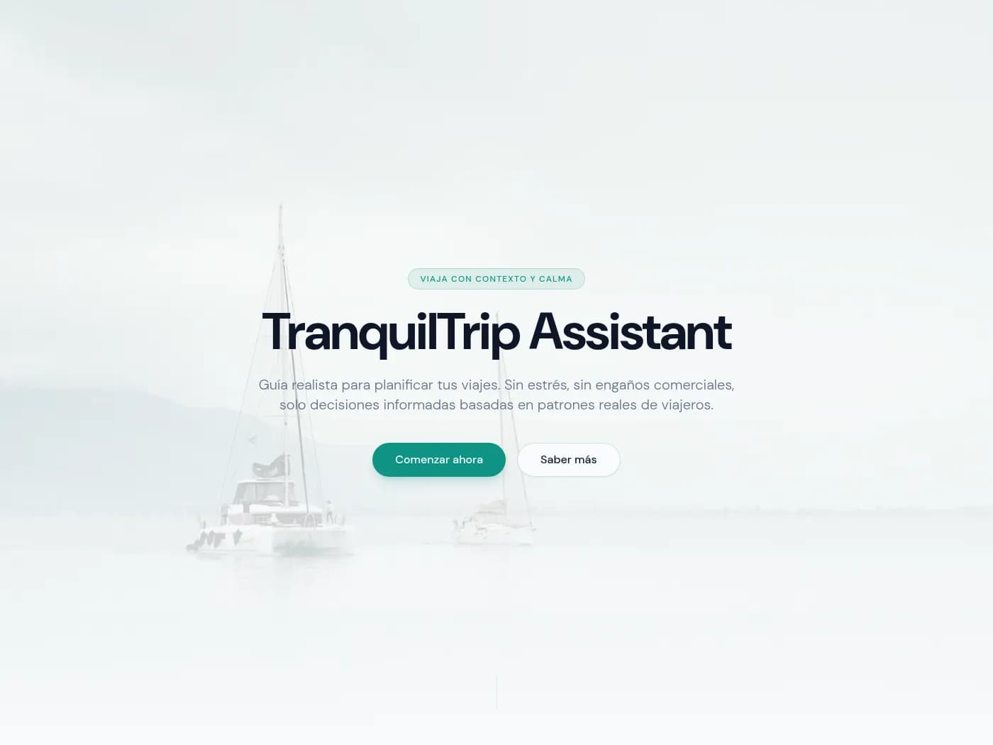 TranquilTrip Assistant