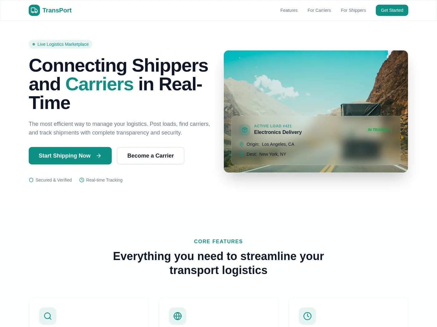 Transport Marketplace