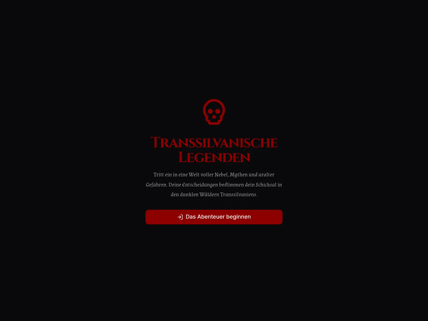 Transylvanian Legends Game