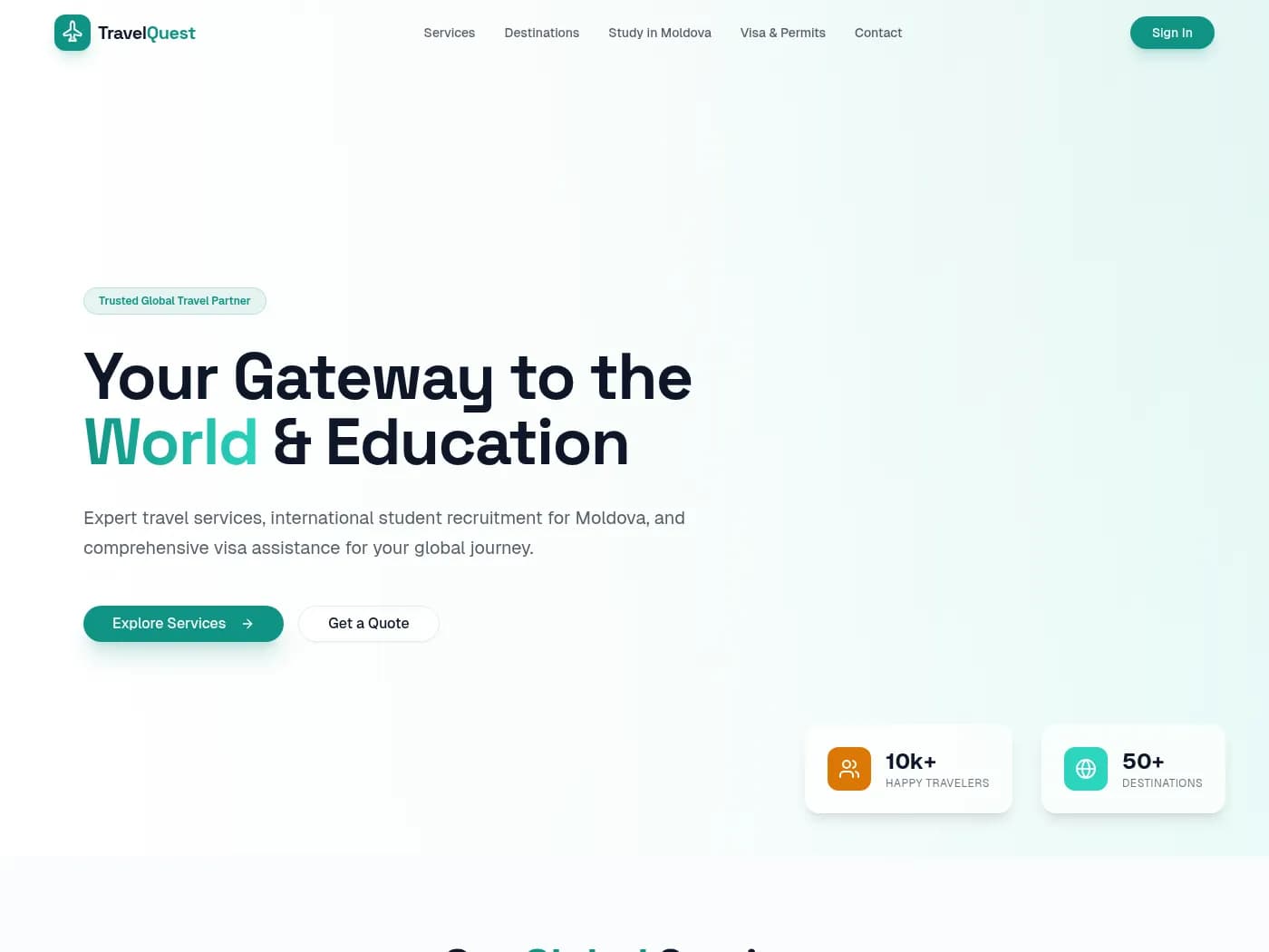 Travel Quest Site
