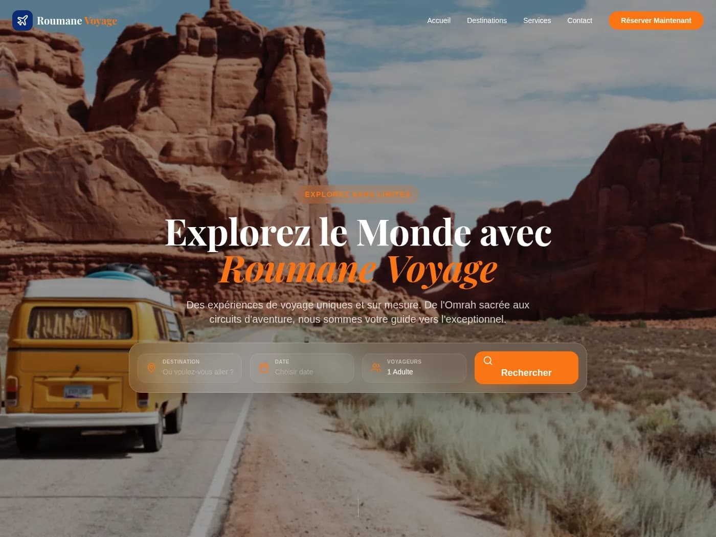 Travel Agency Showcase