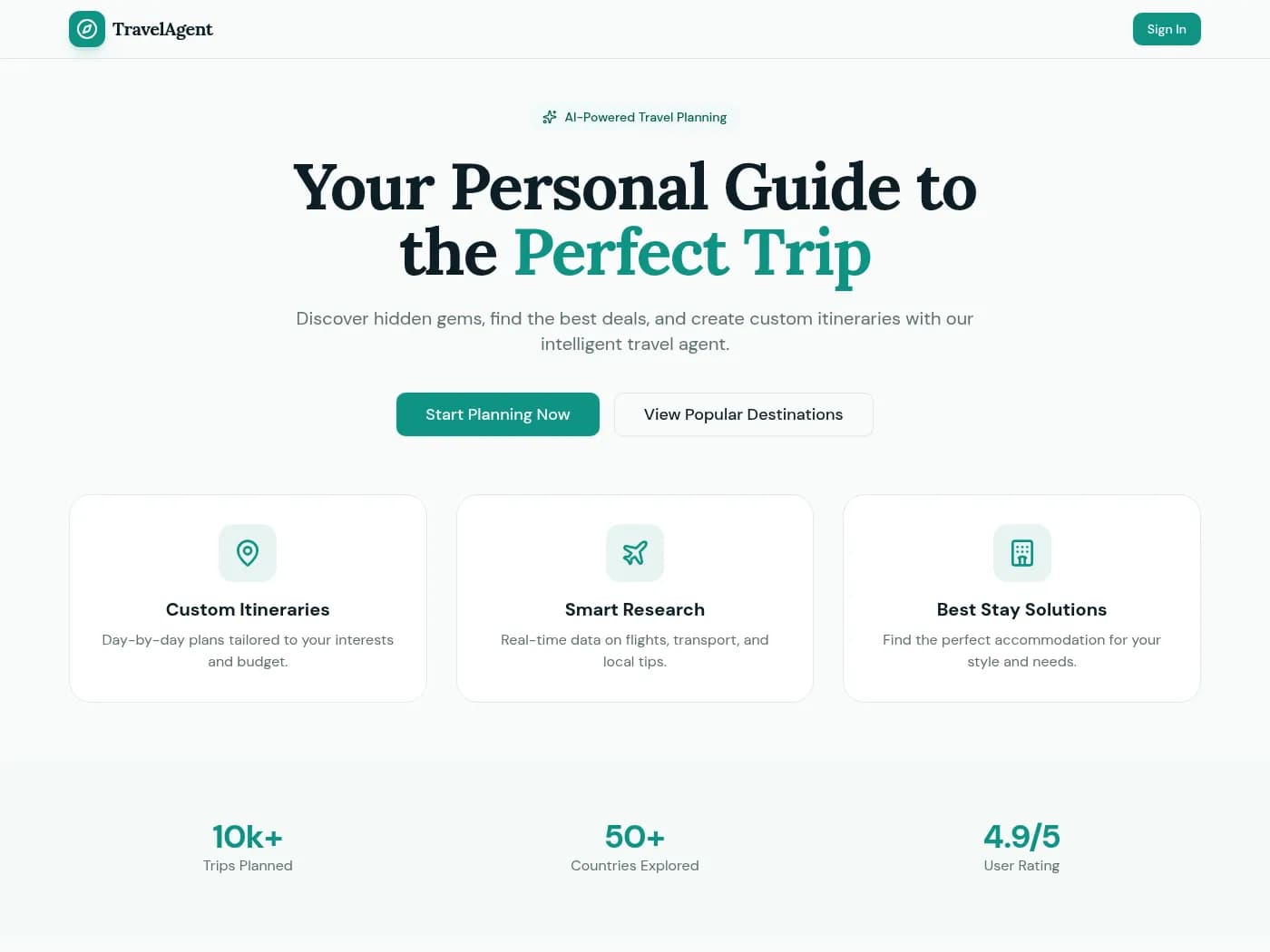 Travel Solution Agent