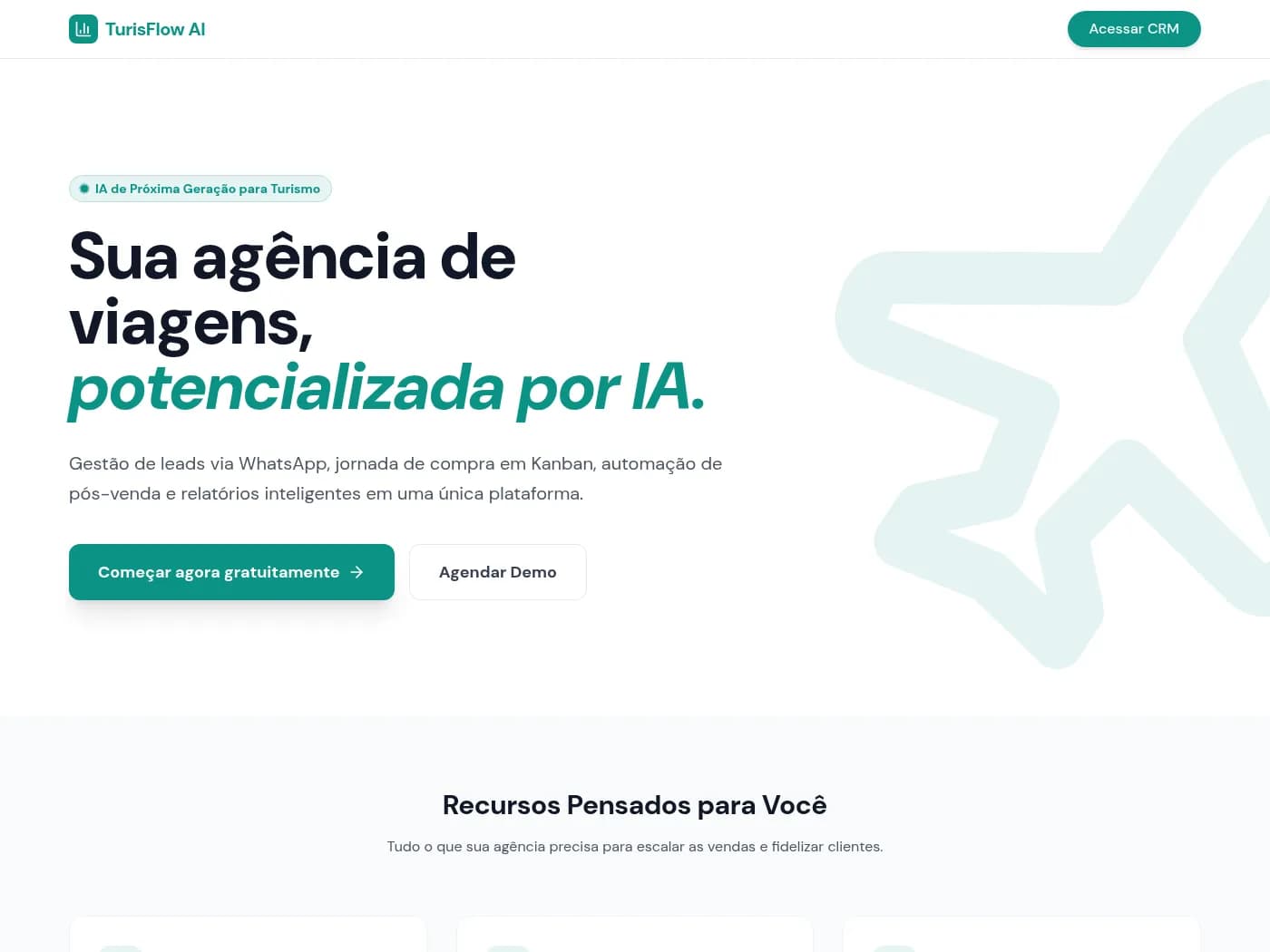 Travel Agency CRM AI