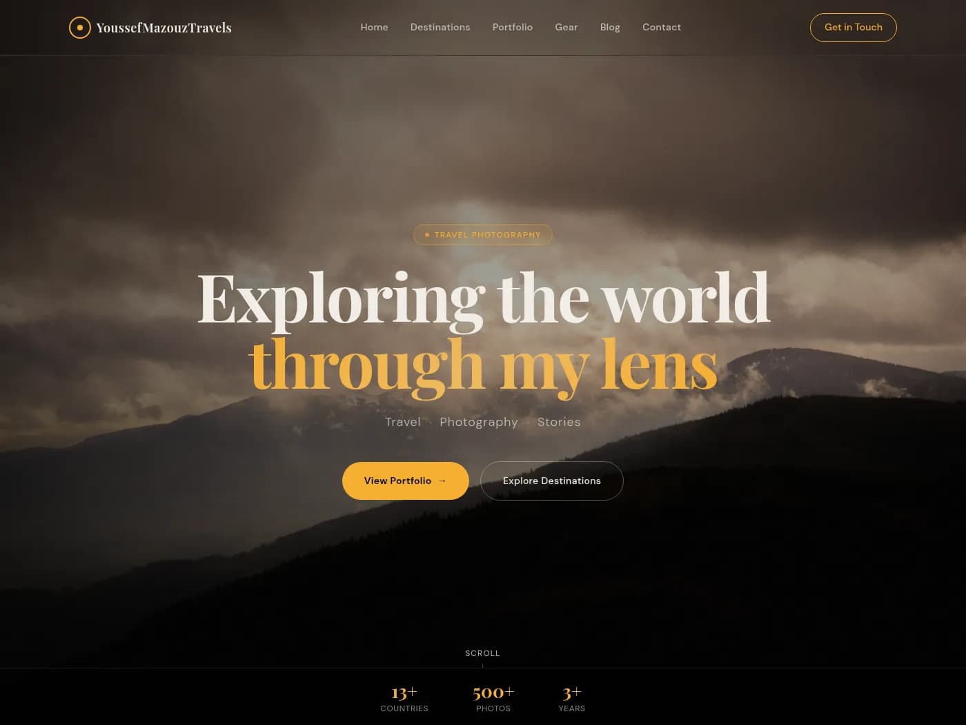 TravelLens Web Portfolio